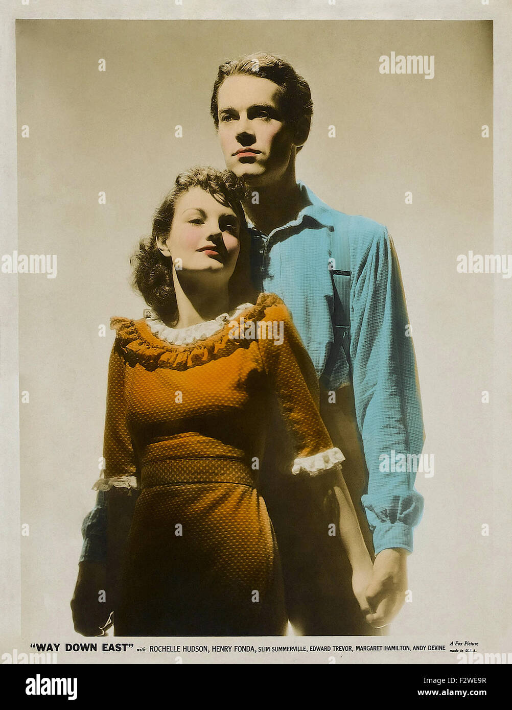 Way Down East (1935) - Movie Poster Stock Photo - Alamy