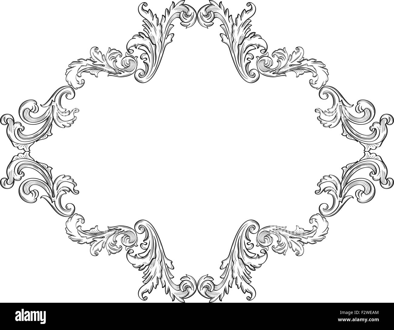 Curly tendril Stock Vector Images - Alamy