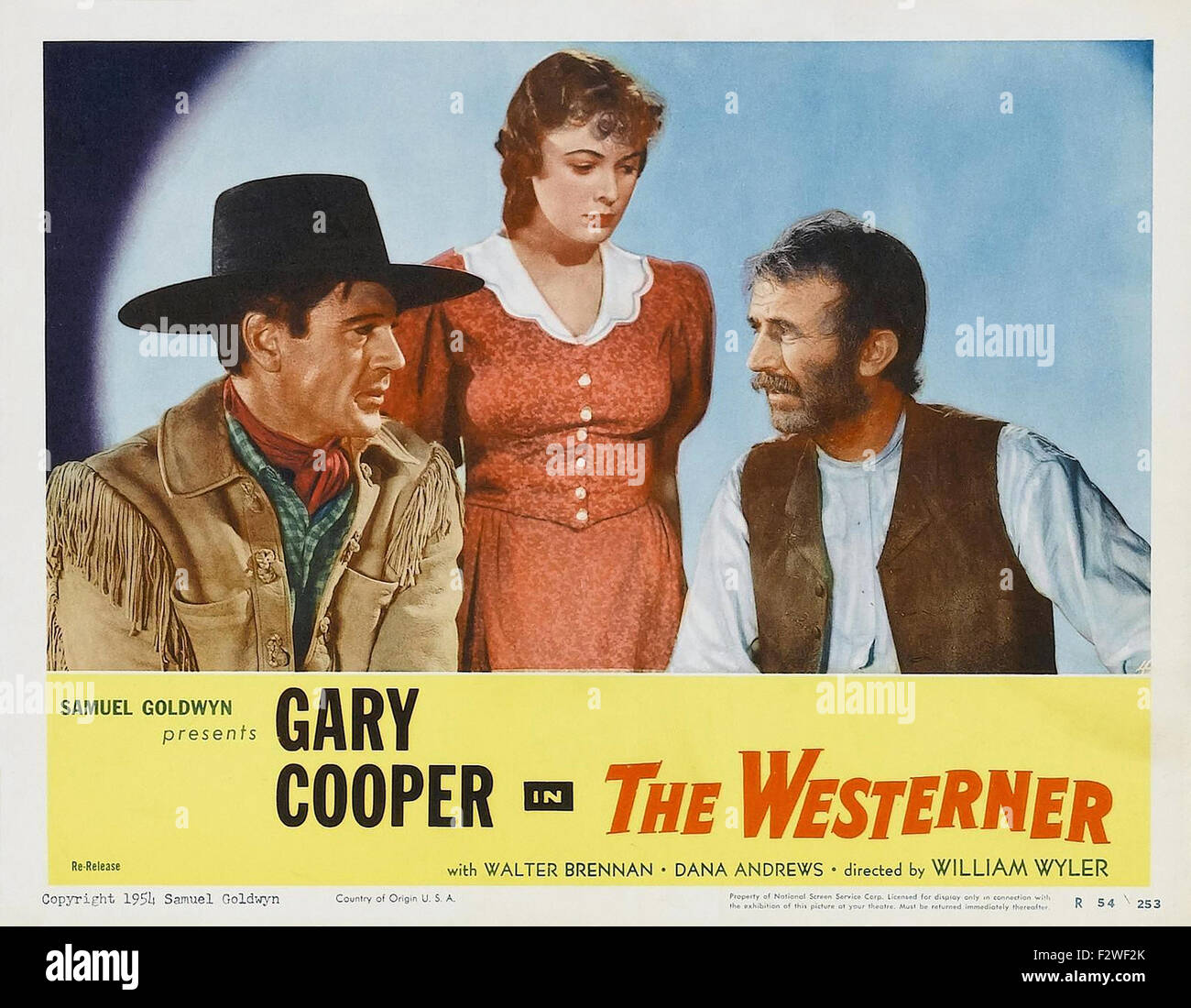 Westerner, The (1940) - Movie Poster Stock Photo - Alamy