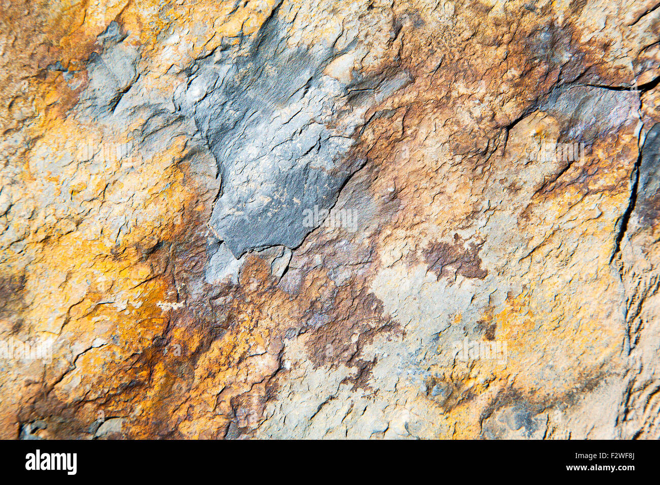 rocks stone and red orange gneiss in the wall of morocco Stock Photo ...