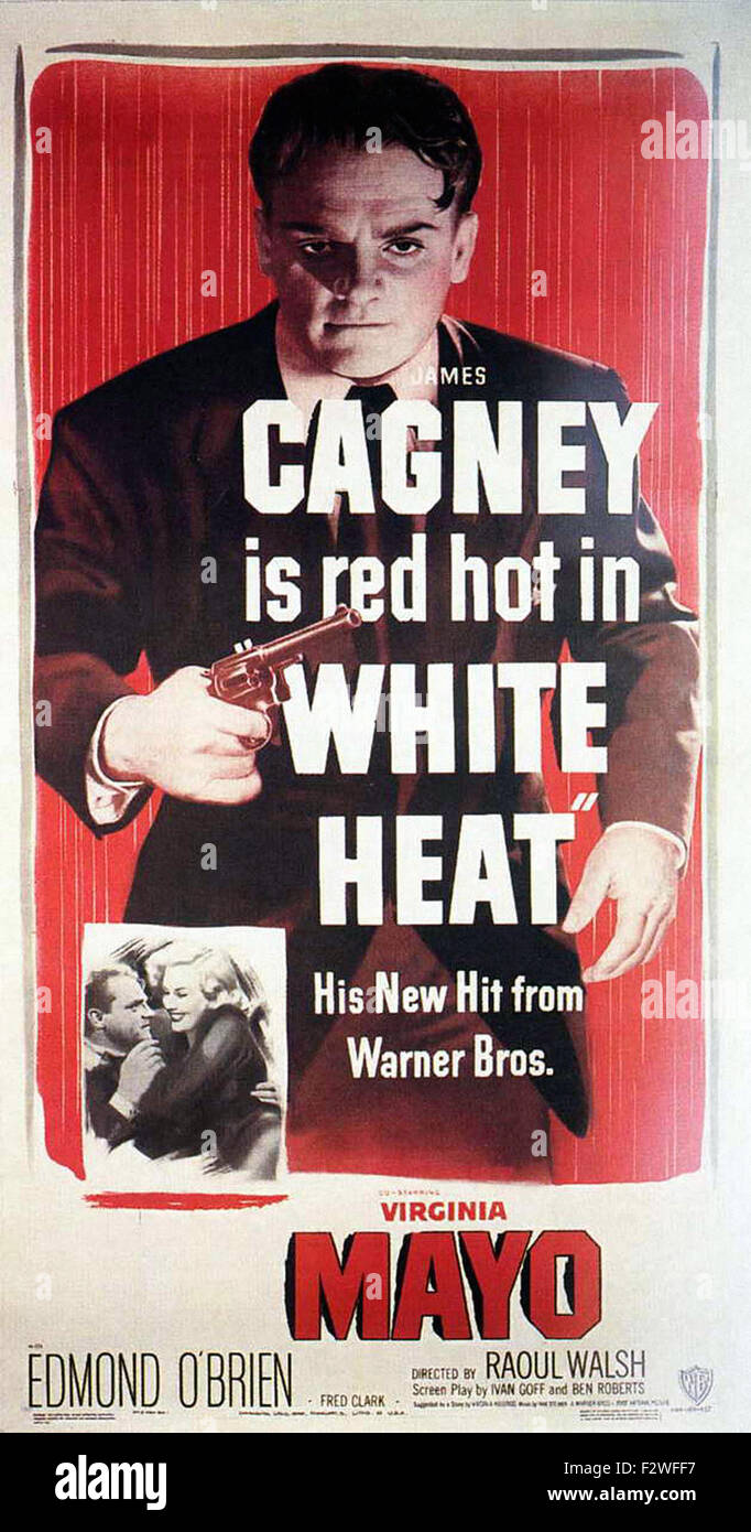 White Heat (1949) - Movie Poster Stock Photo - Alamy