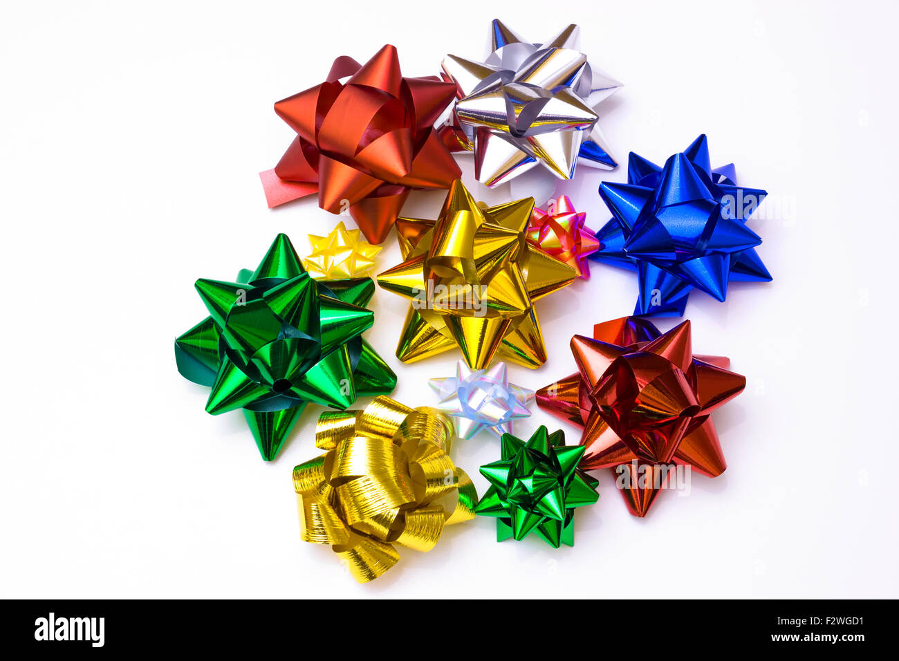 Bows in different colors Stock Photo - Alamy