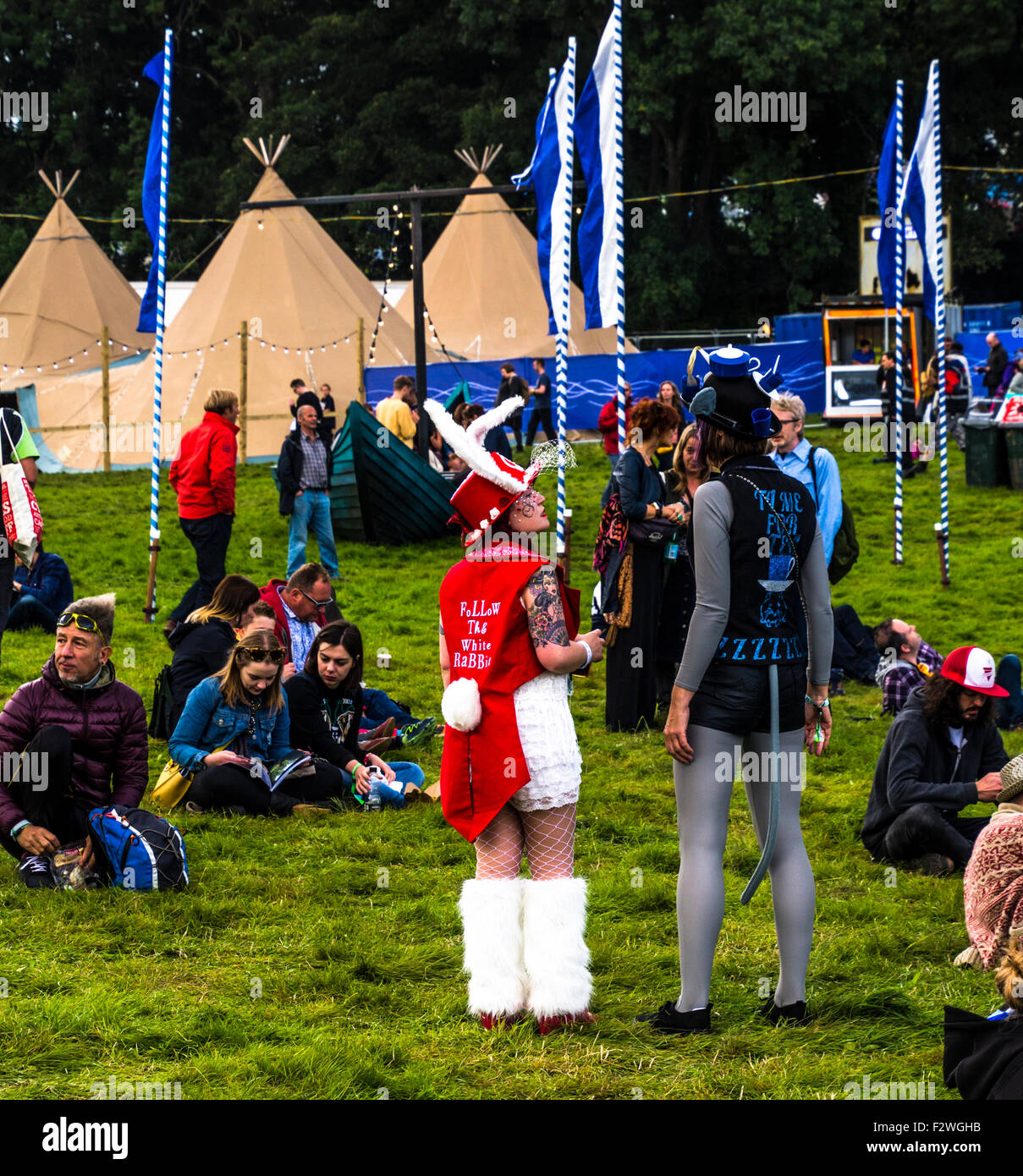 Festival No 6 Music Festival In Portmeirion Village Gwynedd Wales Uk