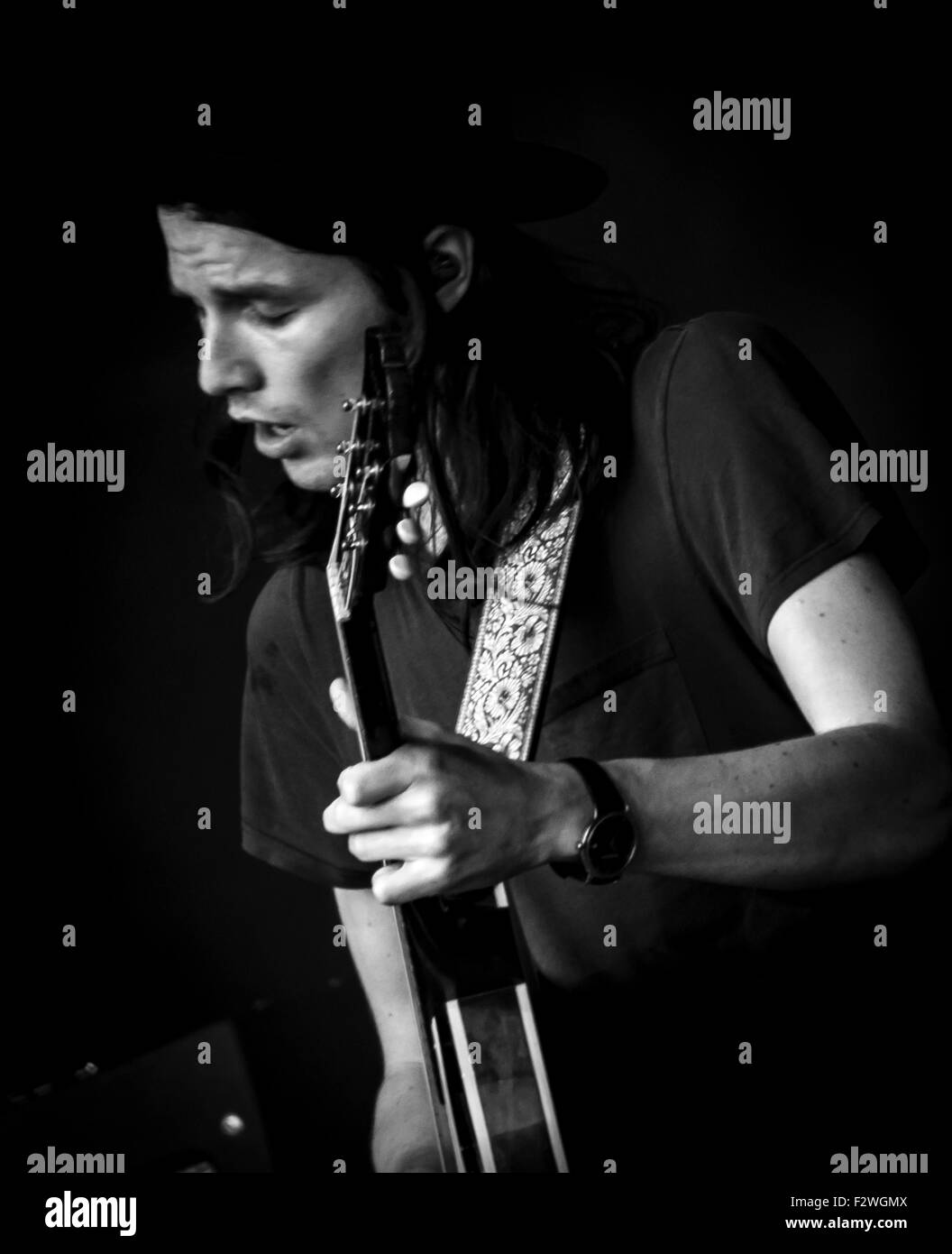 James Bay performing at Festival No.6, Portmeirion, Gwynedd, Wales, UK ...