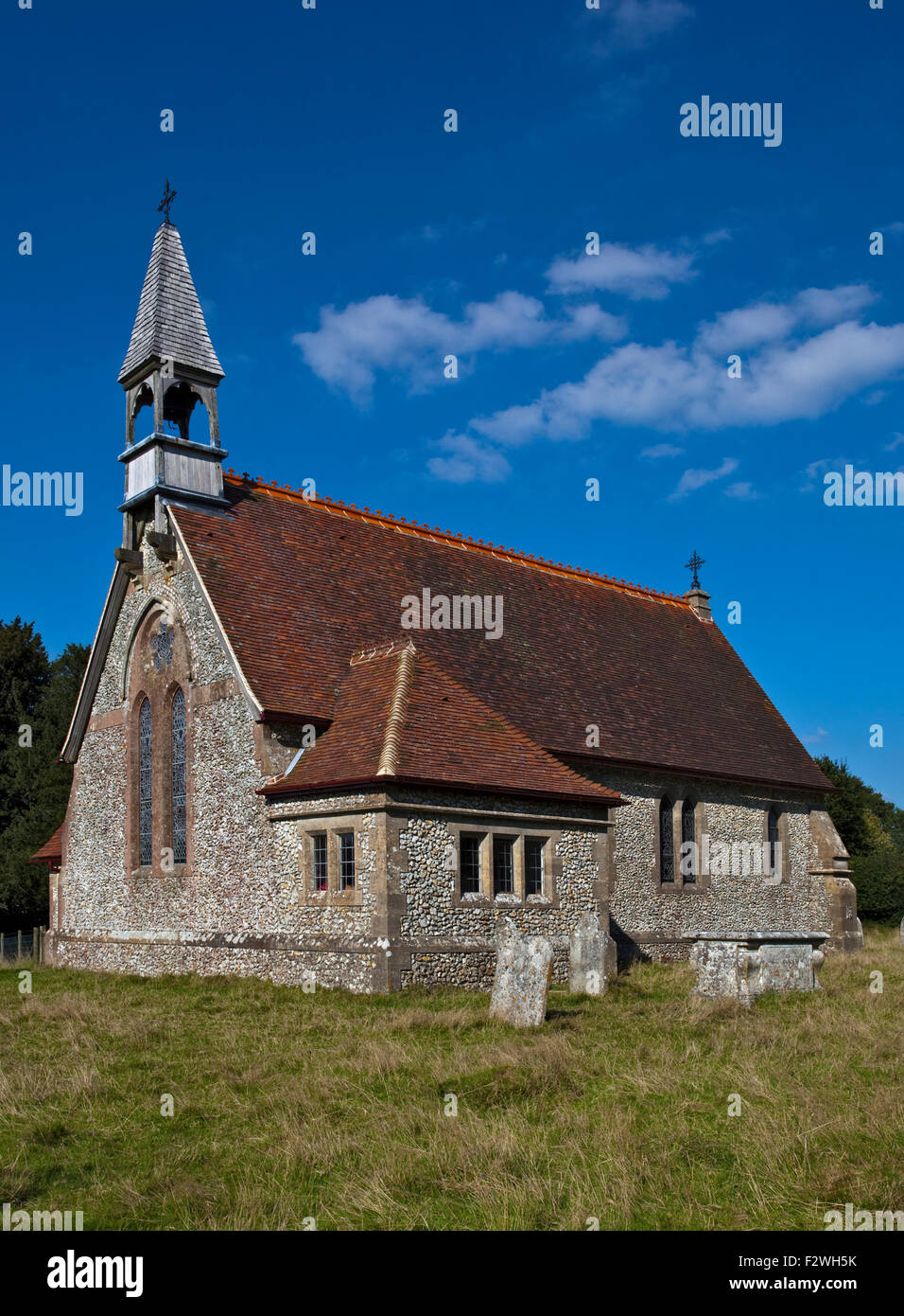 St Peter on the Green Church, Froxfield Green, Hampshire, England Stock ...