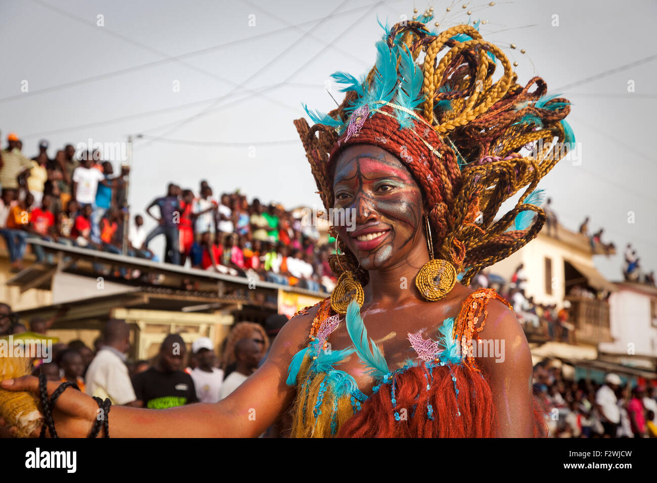 Bonoua Carnival, Ivory Coast Stock Photo - Alamy
