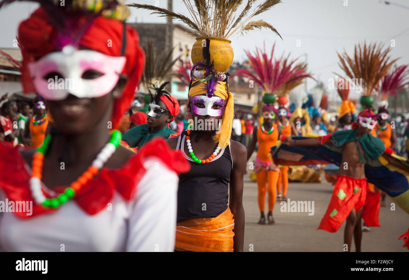 Bonoua Carnival, Ivory Coast Stock Photo - Alamy