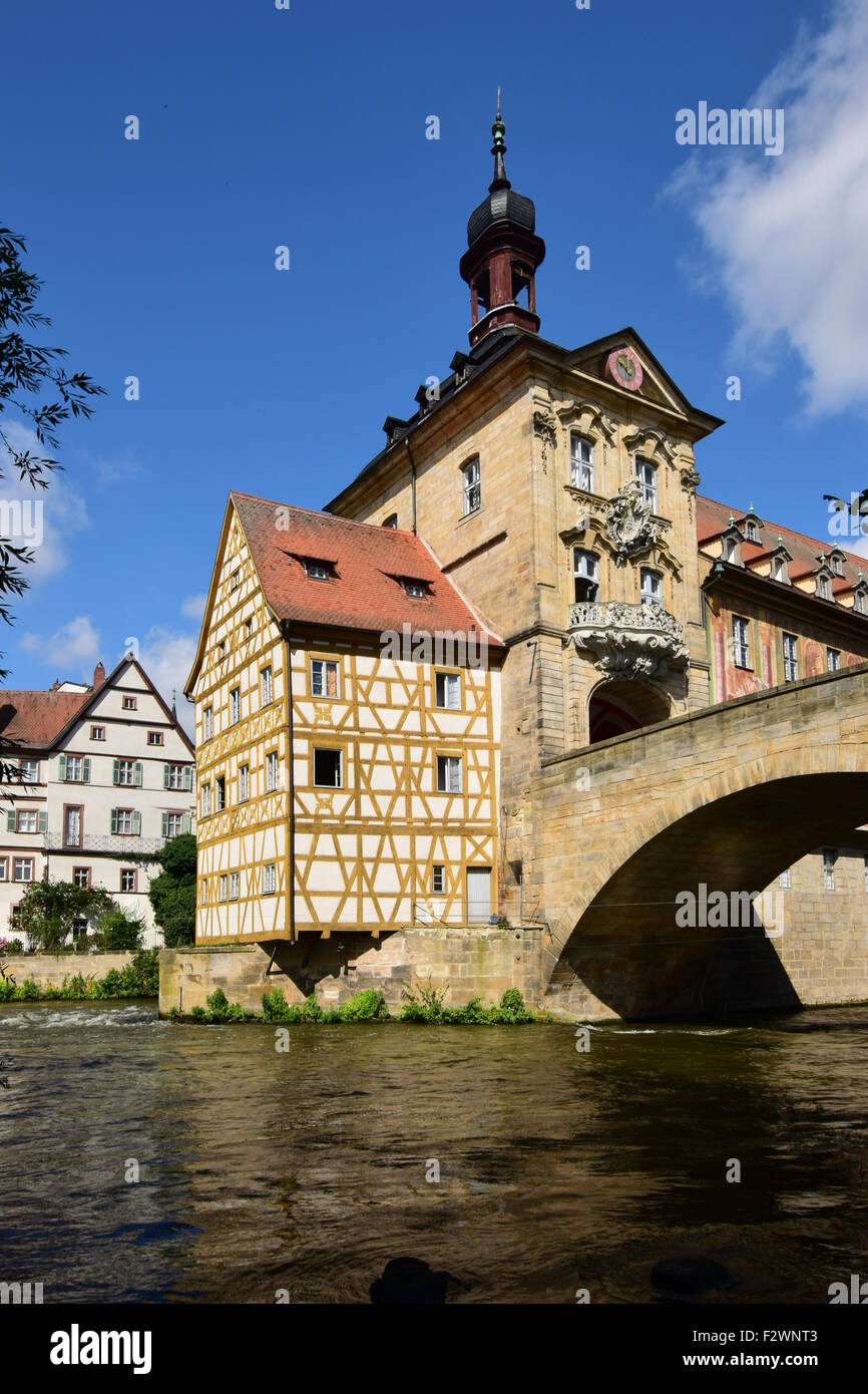 Old Town Hall (Altes Rathaus) in Bamberg, Franconia, Bavaria, South ...
