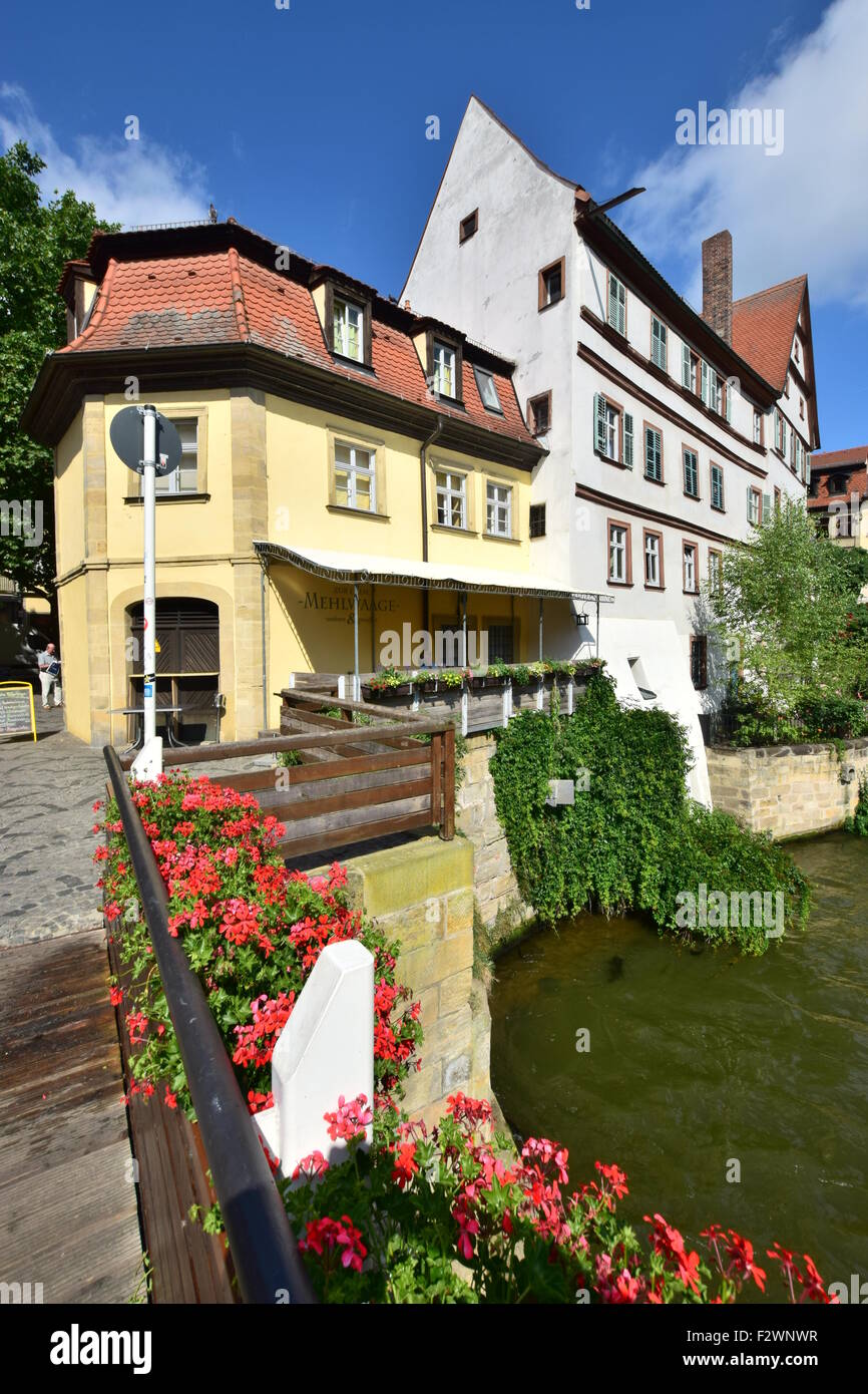Bamberg (German pronunciation: [ˈbambɛɐ̯k]) is a town in Bavaria ...