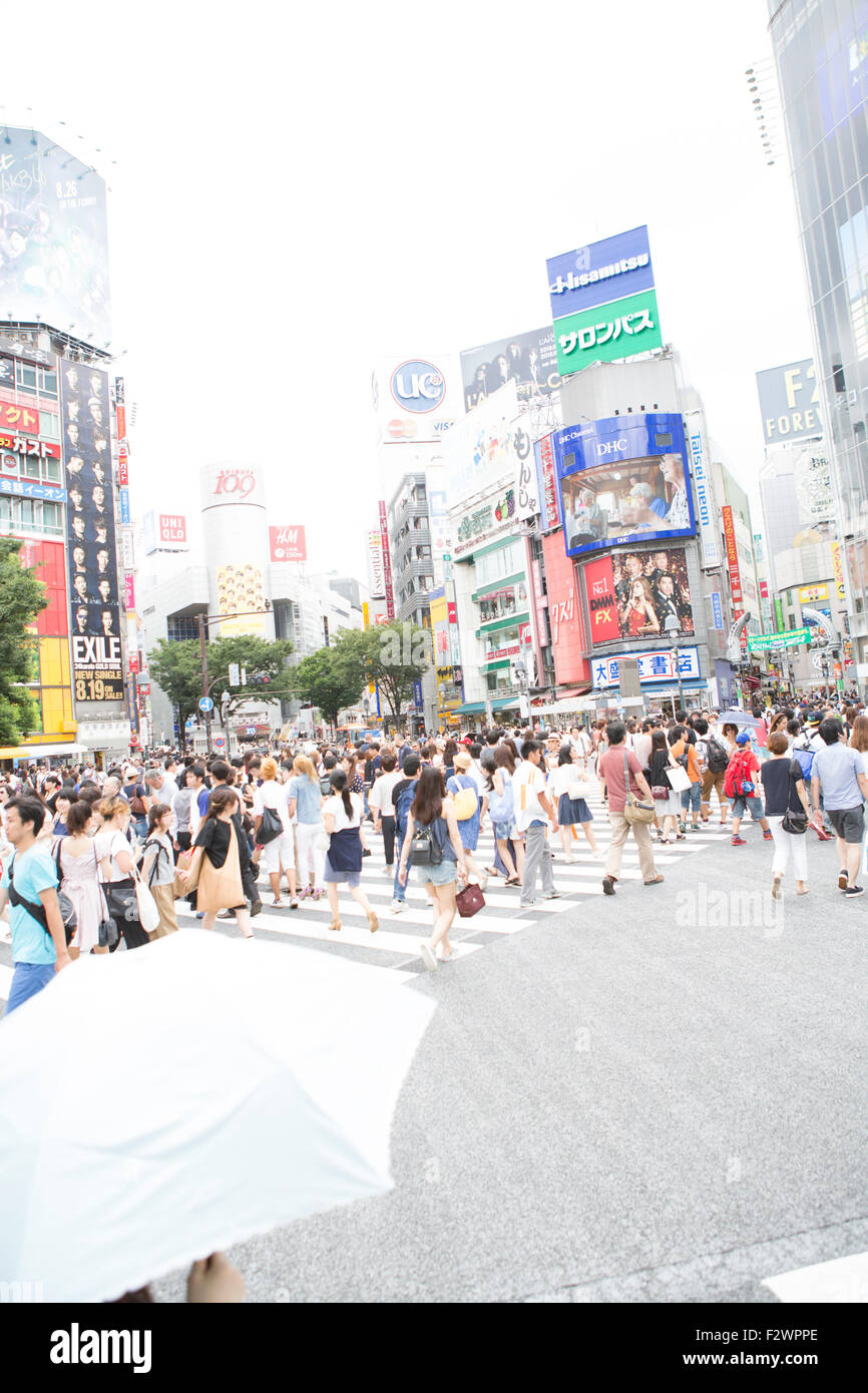 Japanese cities, people, landscape Stock Photo - Alamy