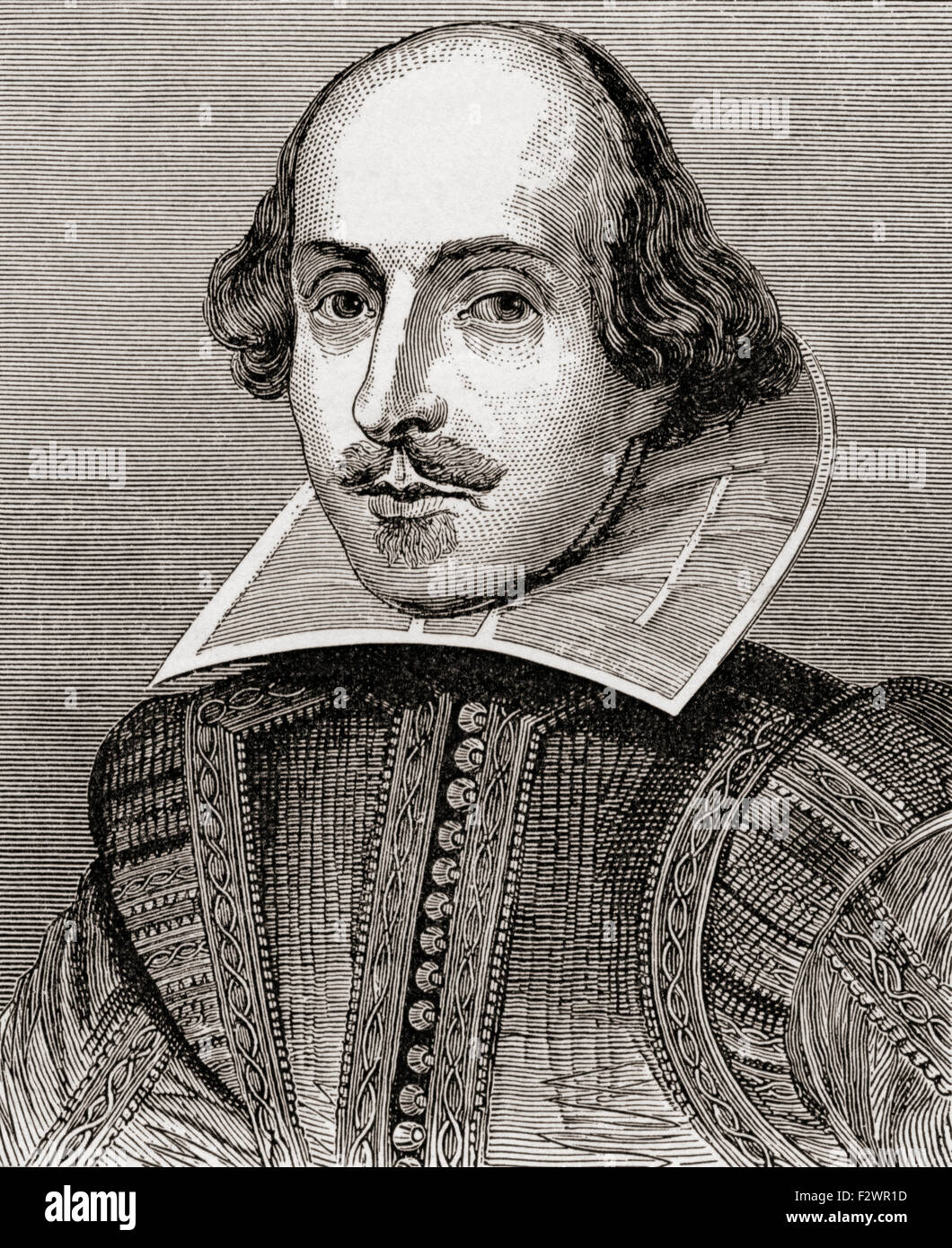 William Shakespeare, 1564 - 1616. English poet, playwright, dramatist ...