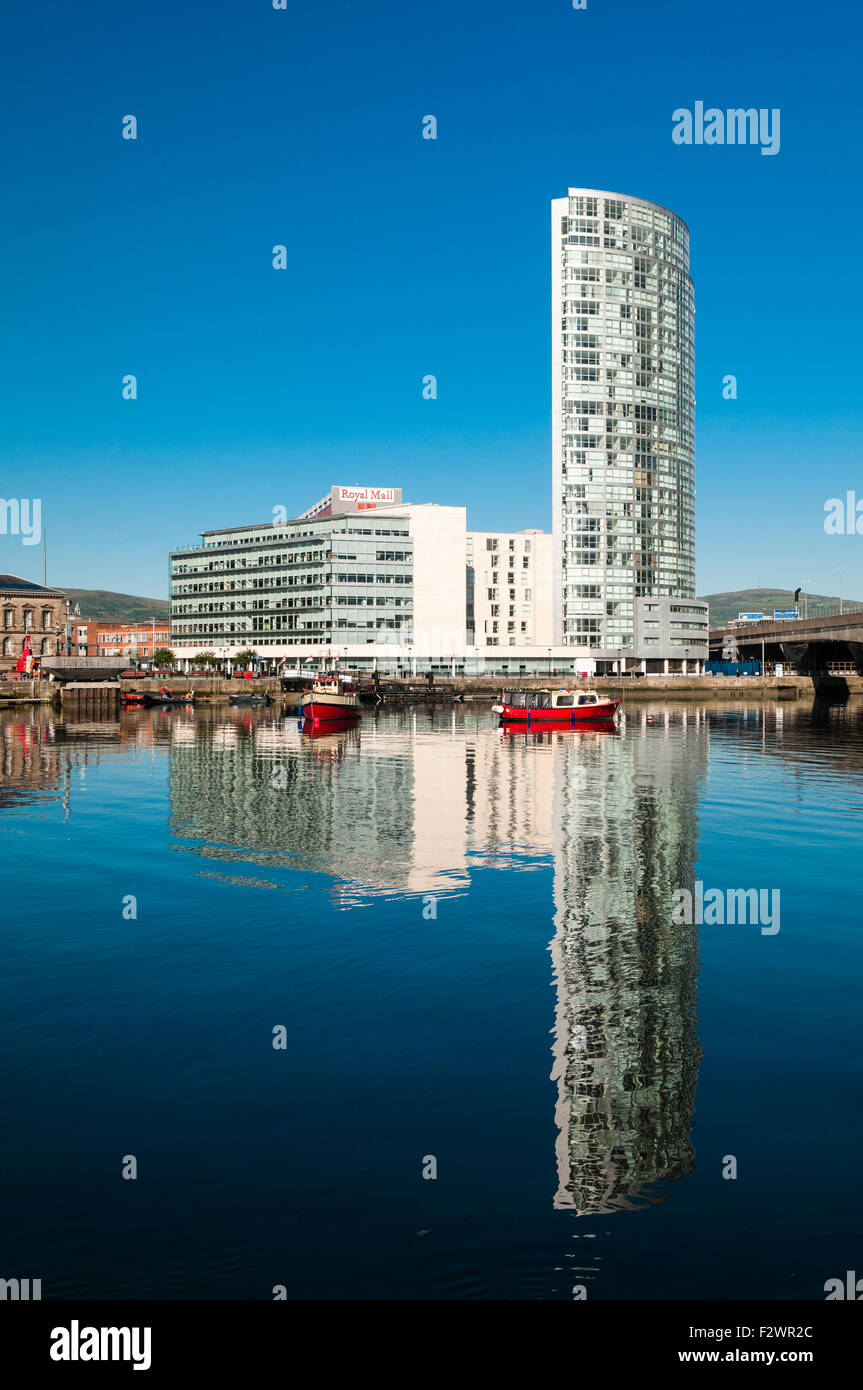 High rise building belfast hi-res stock photography and images - Alamy