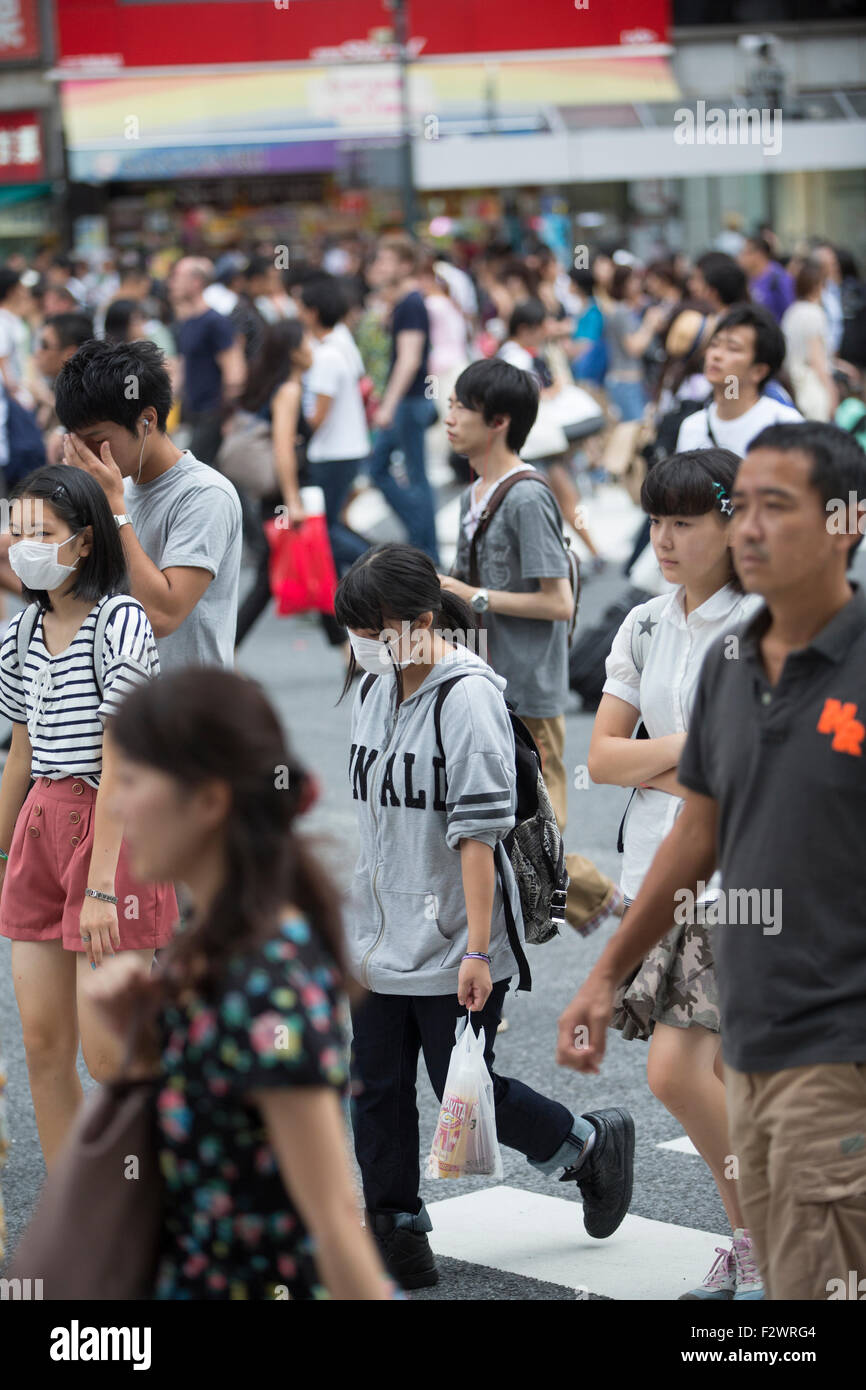 Japanese cities, people, landscape Stock Photo - Alamy