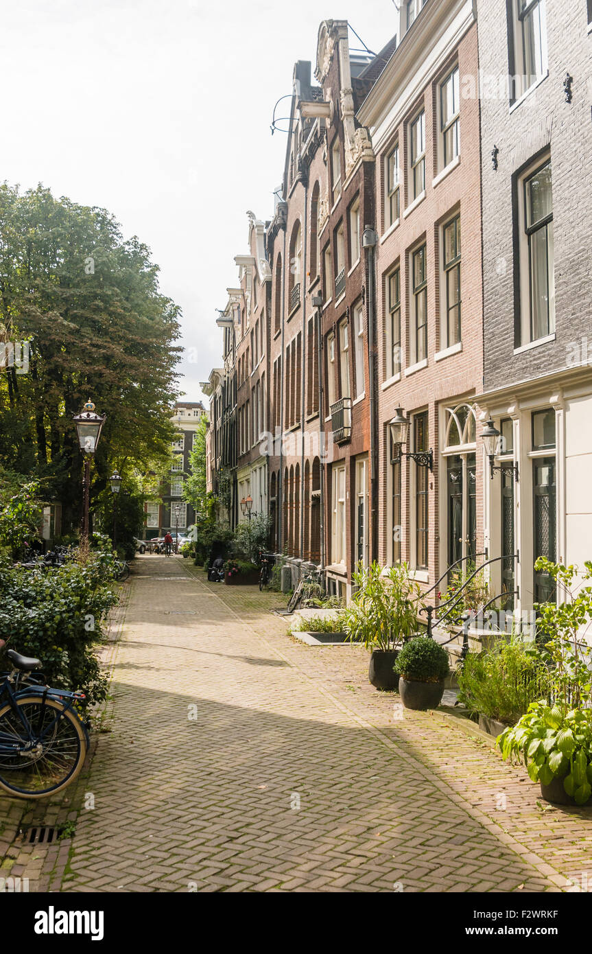 Narrow buildings amsterdam hi-res stock photography and images - Alamy