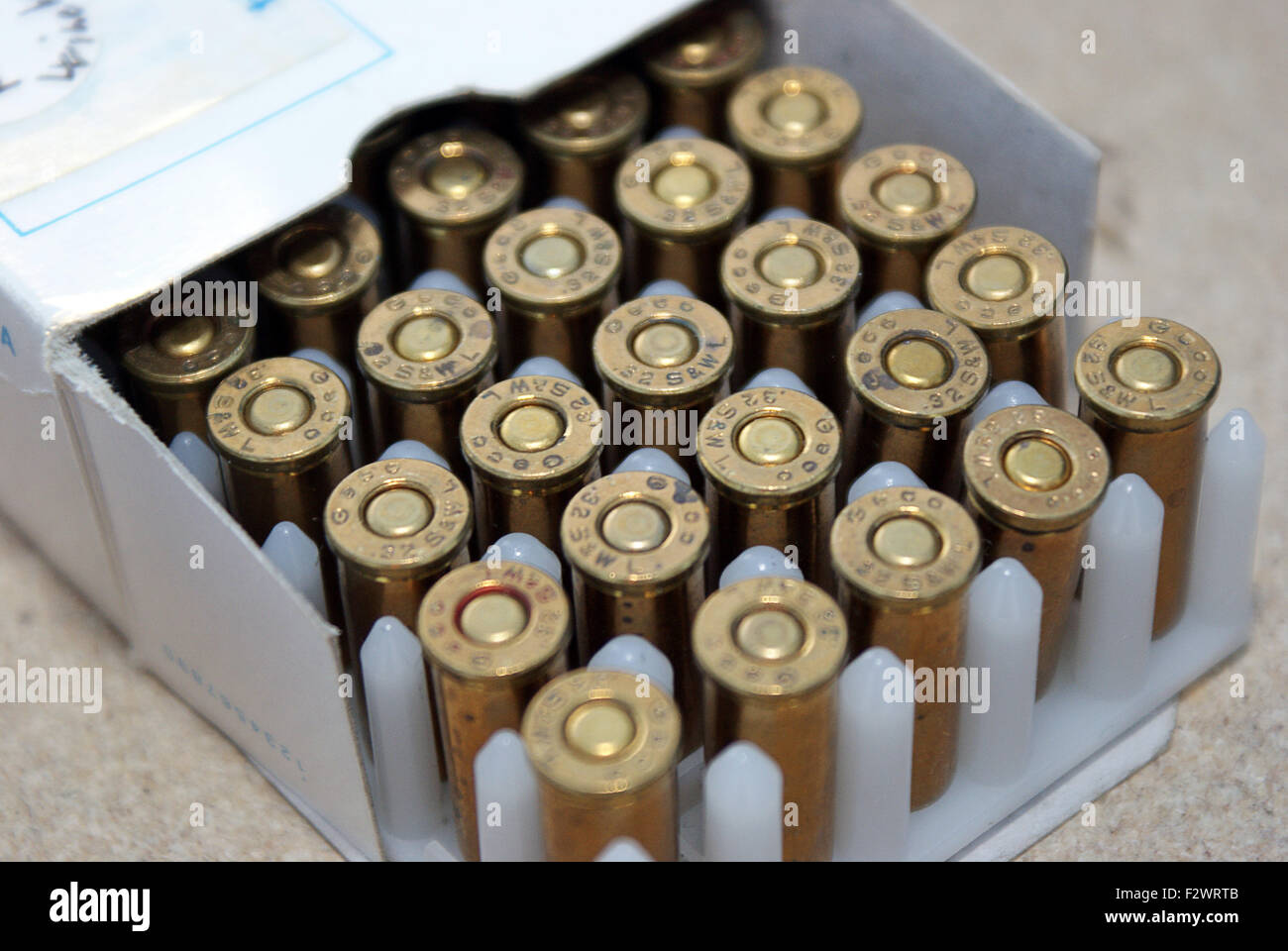 Box of bulllets Stock Photo - Alamy