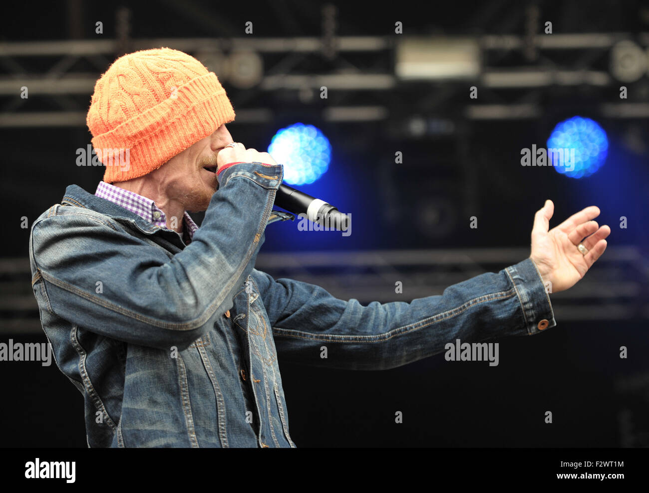 Day one of the Wickerman Music Festival 2015 in Dumfries, Scotland ...