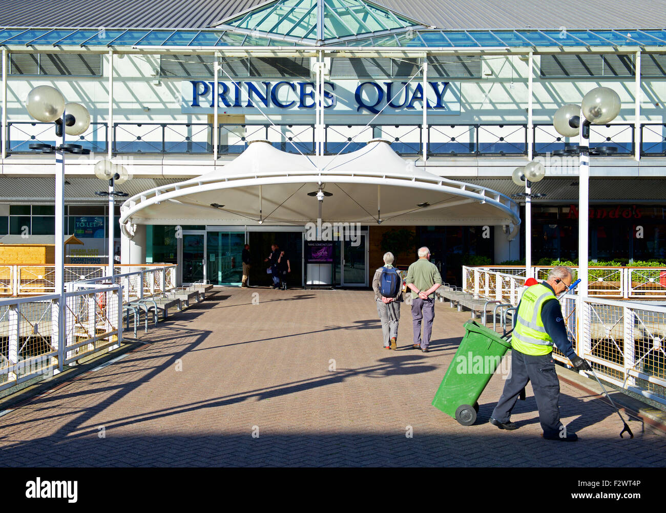 Princes quay shopping centre hi-res stock photography and images - Alamy