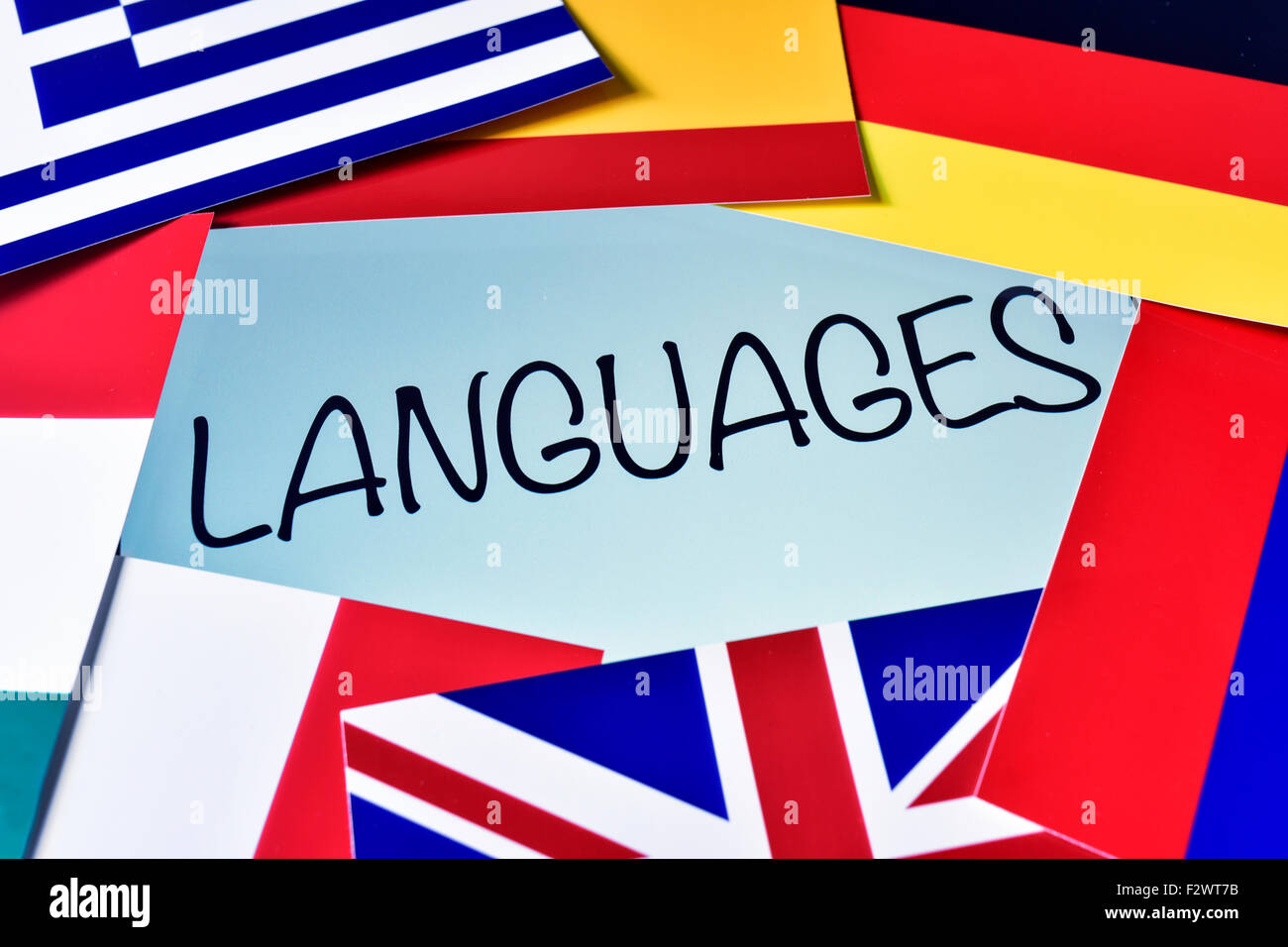Flags of the word hi-res stock photography and images - Alamy