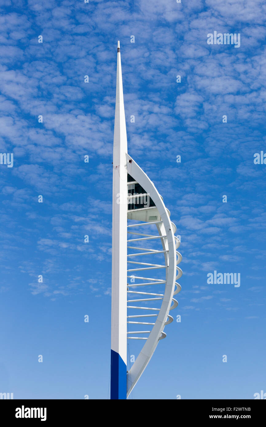 Spinnaker Tower (170 metres high) with an on-site cafe and a glass ...