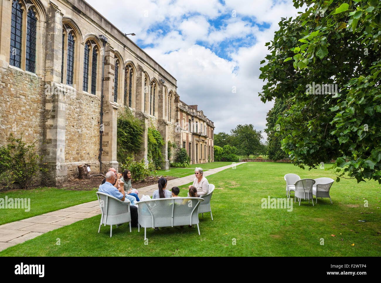 The rear of Eltham Palace with the Great Hall to the left, Eltham ...
