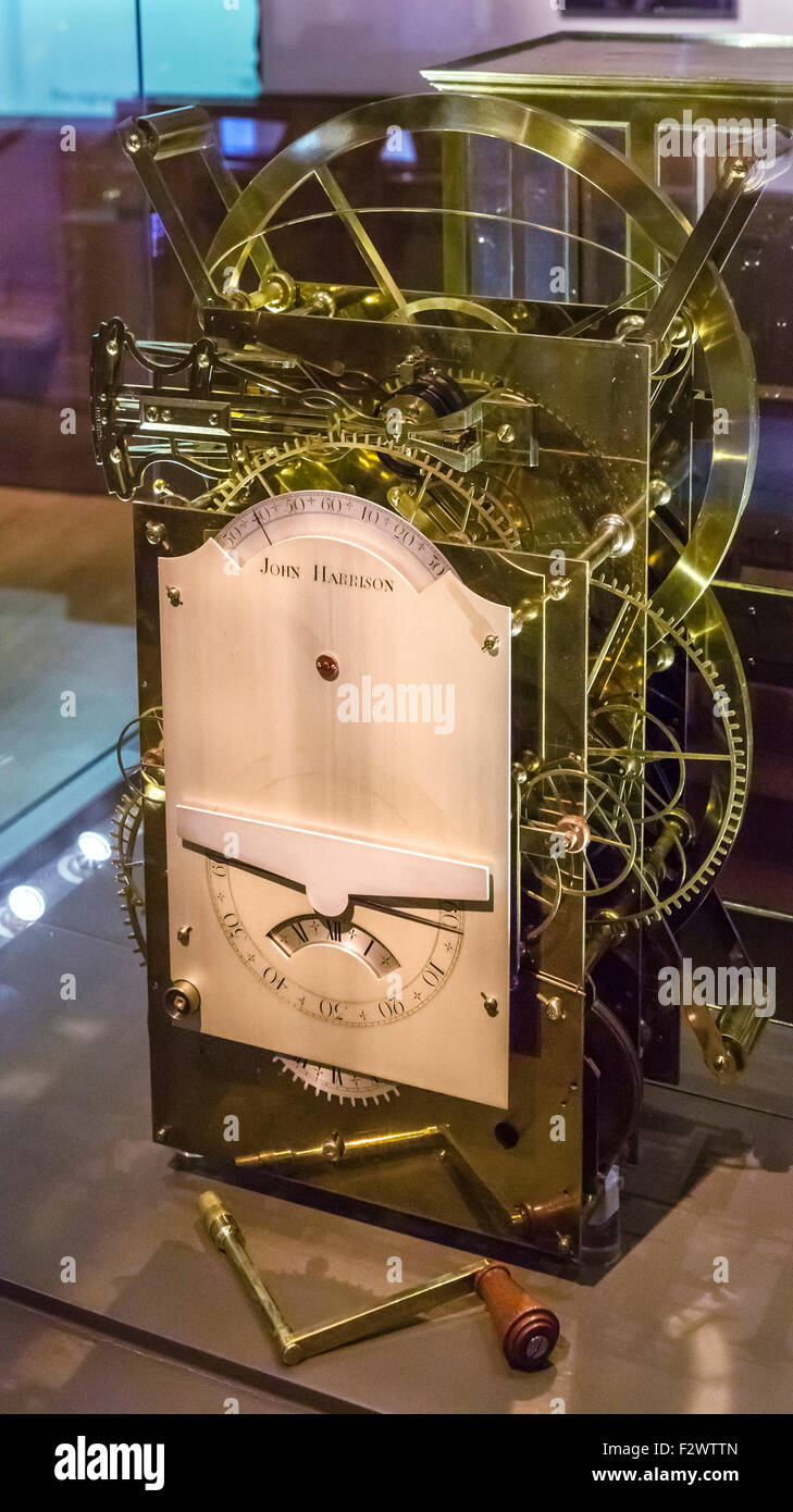 John harrison clock greenwich hi-res stock photography and images - Alamy