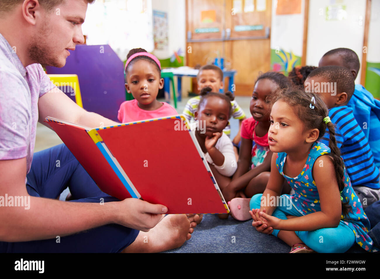 Teacher Reading To Students