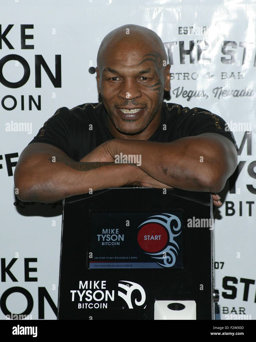 Mike Tyson at a public appearance for World's First Official Mike Tyson ...