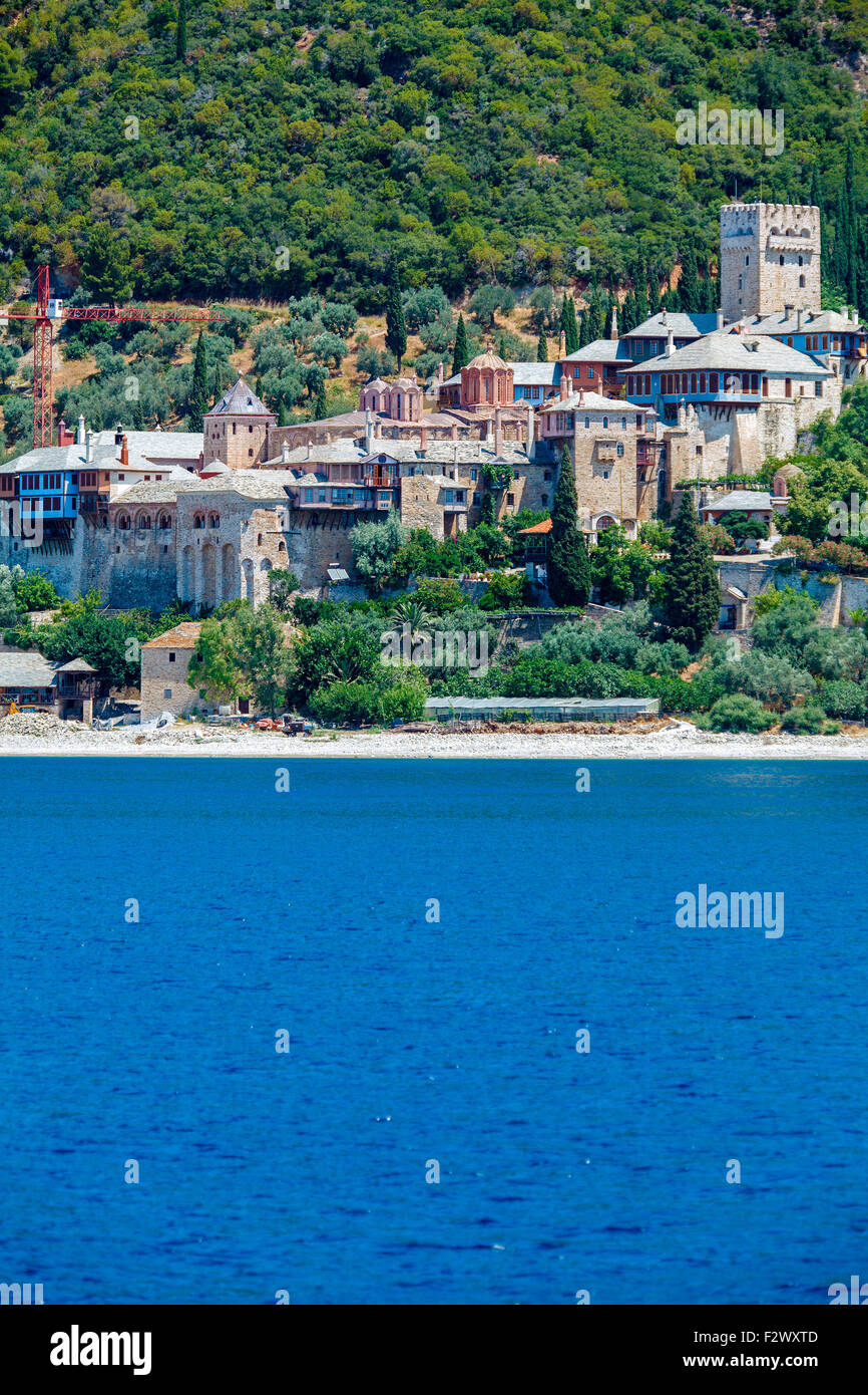 Dochiariou Monastery, Athos Peninsula, Mount Athos, Chalkidiki, Greece ...