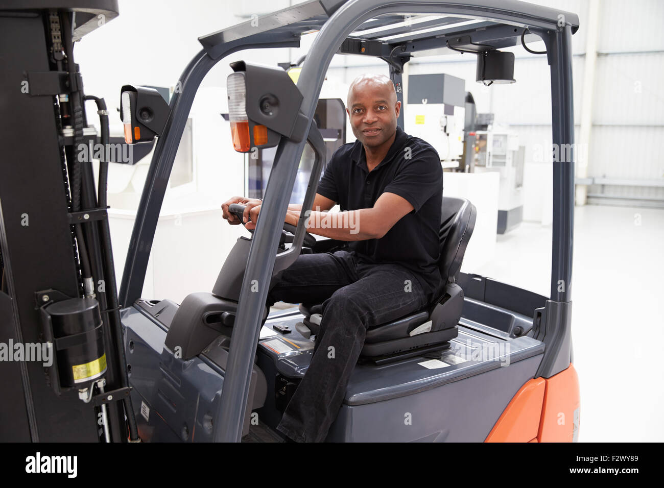 Black Truck Driver High Resolution Stock Photography and Images - Alamy