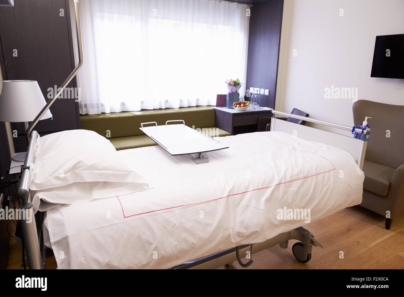 Empty Patient Room In Modern Hospital Stock Photo - Alamy