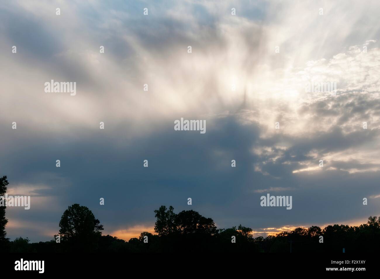 Another beautiful Alabama sunset Stock Photo - Alamy