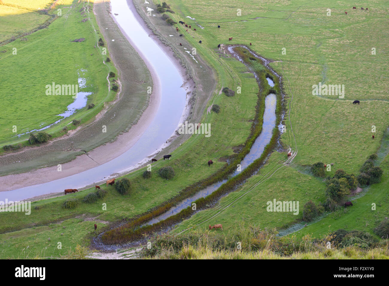 Cuckmere haven river walk hi-res stock photography and images - Alamy
