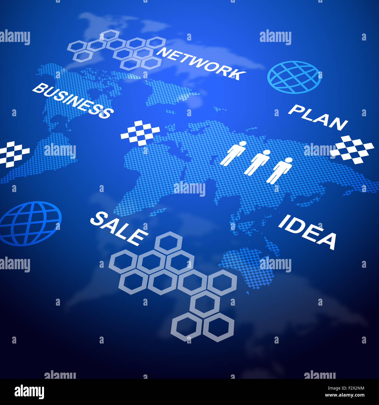 World map with business words Stock Photo - Alamy