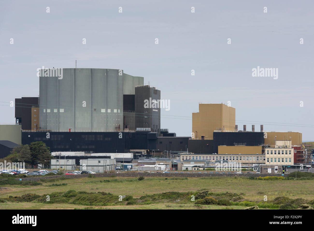 A general view of the disused Magnox Trawsfynydd nuclear power station ...