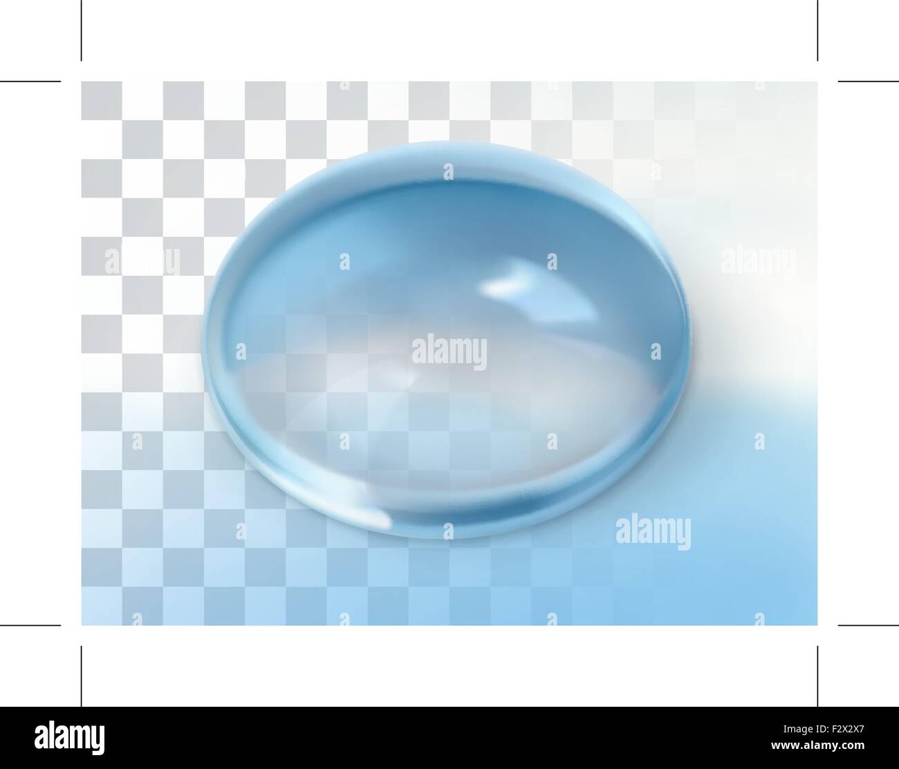 Water drop, vector icon with transparency Stock Vector Image & Art - Alamy