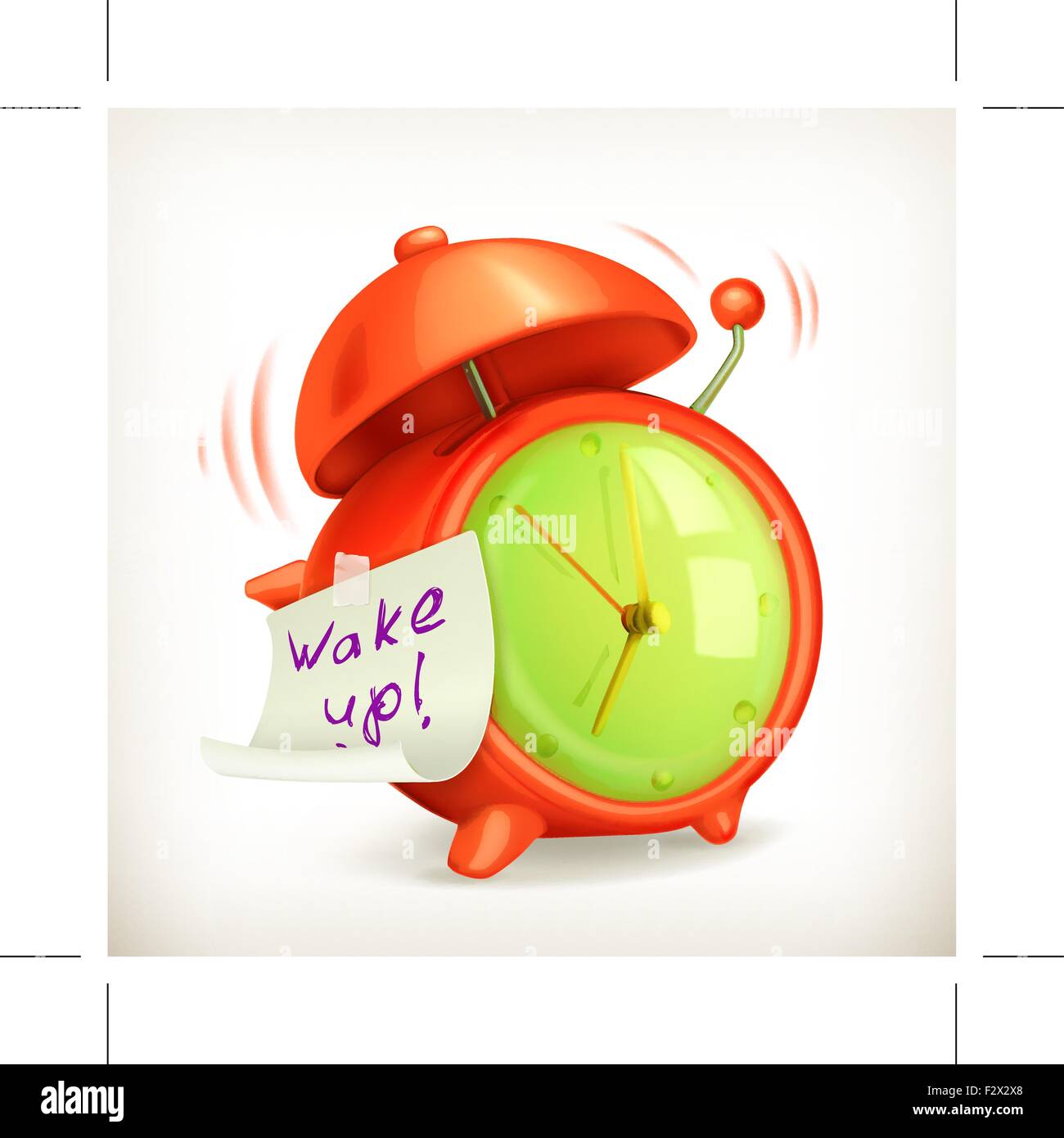 Wake up vector vectors Cut Out Stock Images & Pictures - Alamy