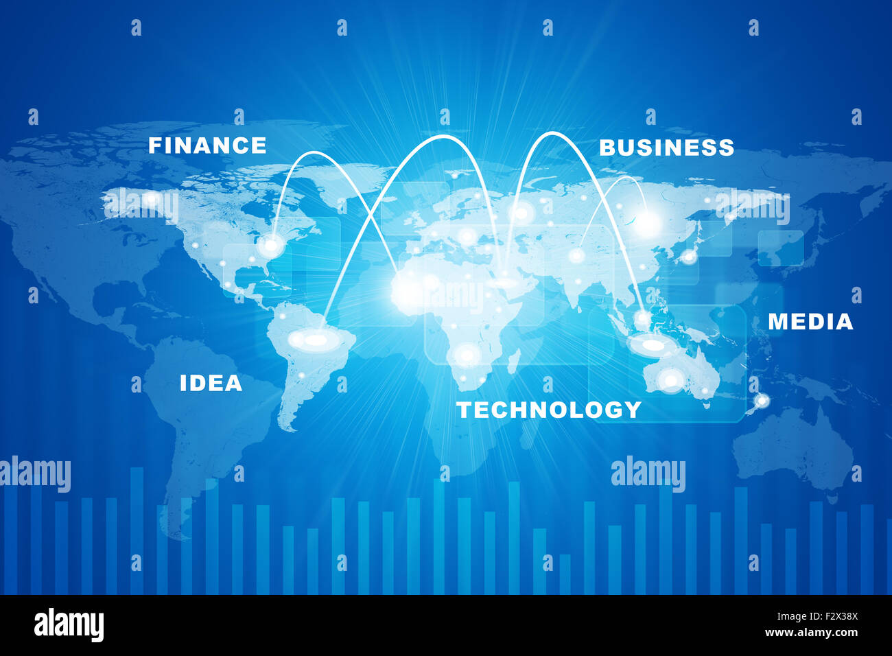 World map words hi-res stock photography and images - Alamy