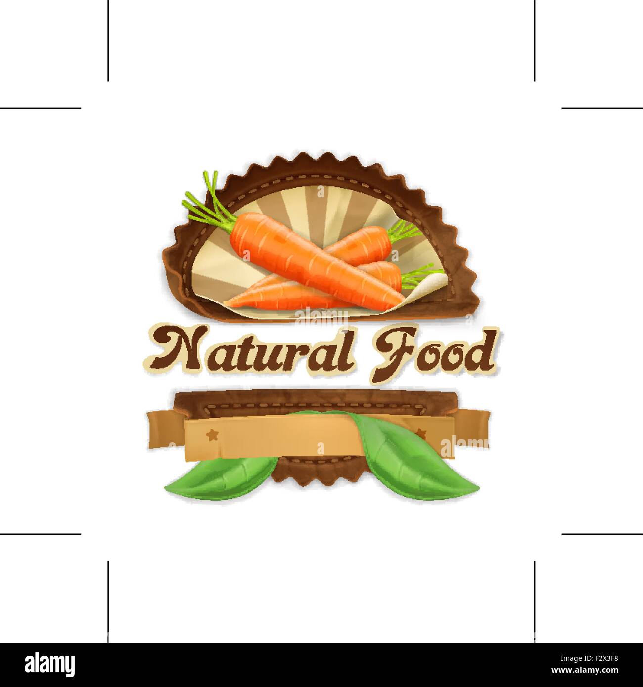 Juicy carrot, vector label design Stock Vector Image & Art - Alamy