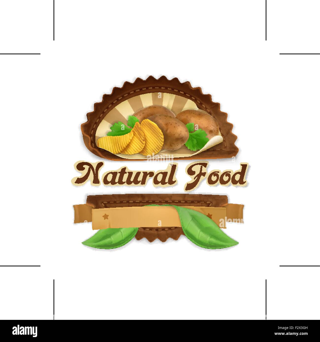 Tasty ribbon label sign hi-res stock photography and images - Alamy