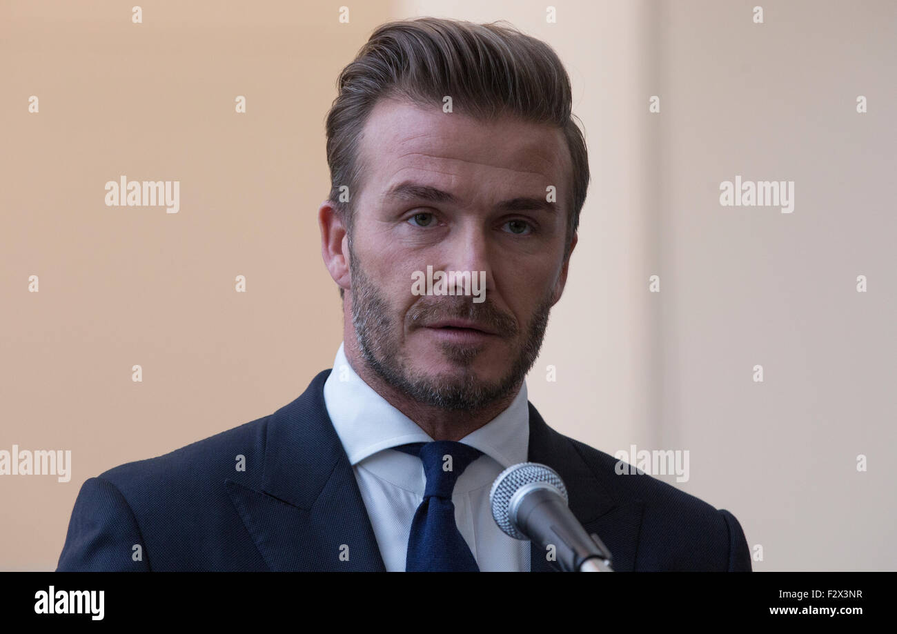 David beckham, unicef hi-res stock photography and images - Alamy