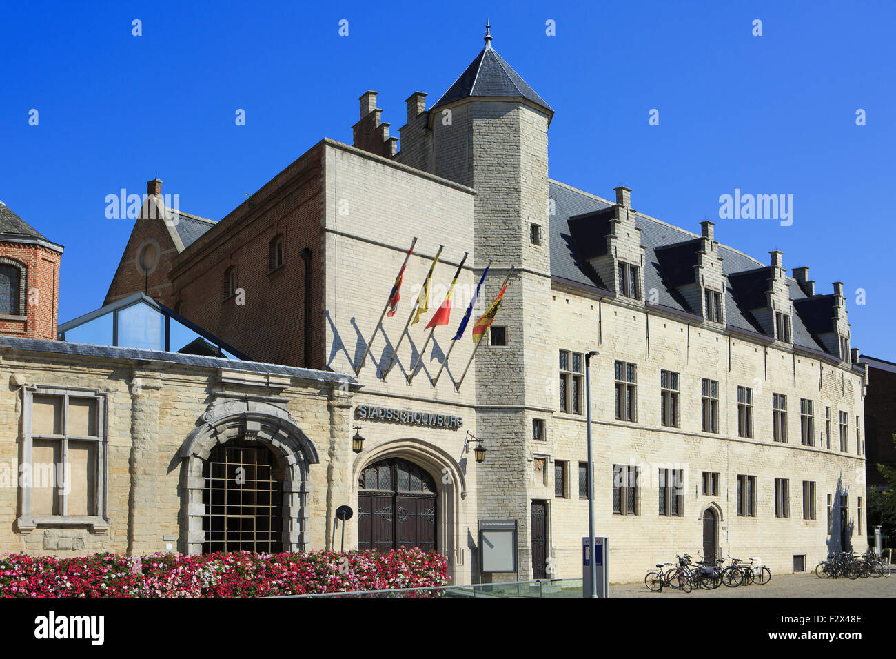 The Palace of Margaret of York (1446-1503) in Mechelen, Belgium Stock ... The Palace of Margaret of York (1446-1503) in Mechelen, Belgium Stock ...