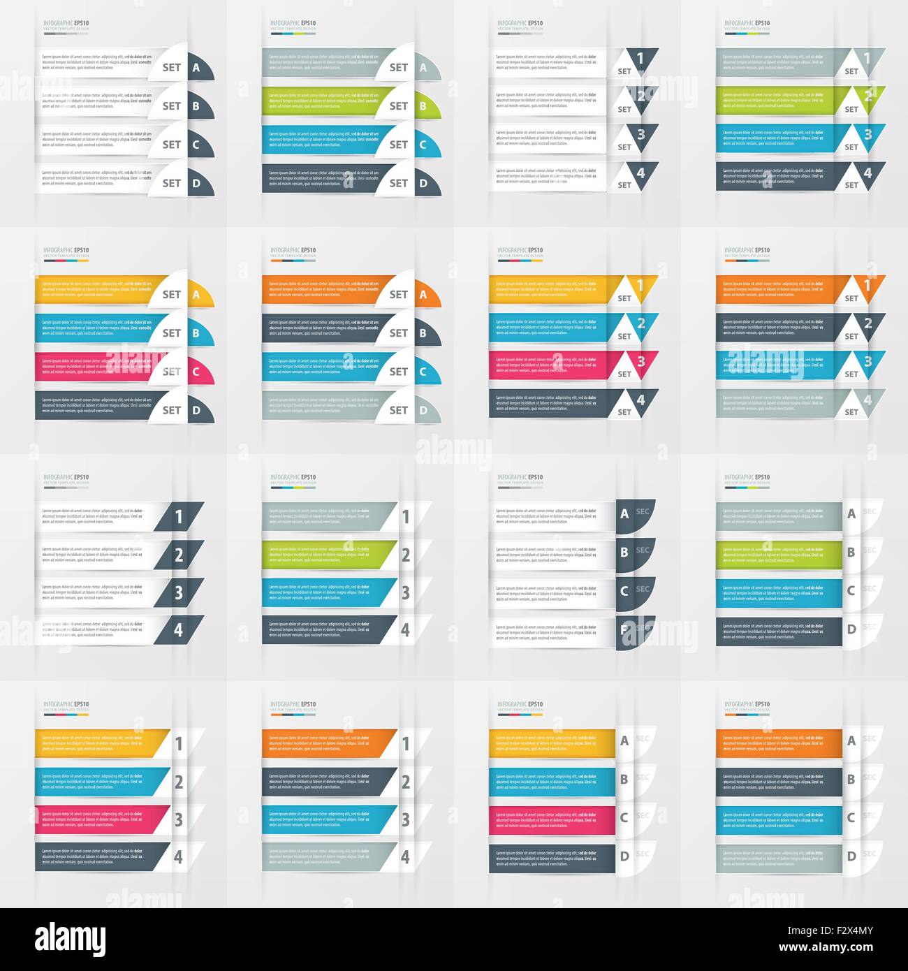 Banner pack hi-res stock photography and images - Alamy