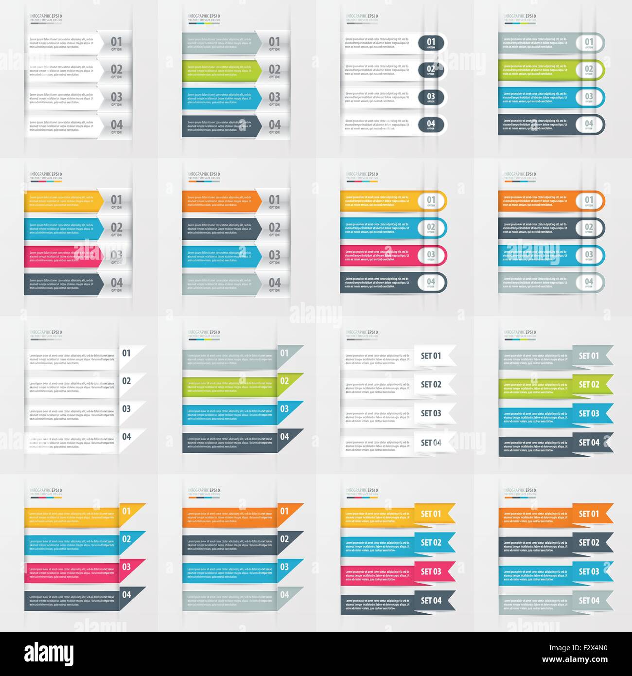 Banner pack hi-res stock photography and images - Alamy