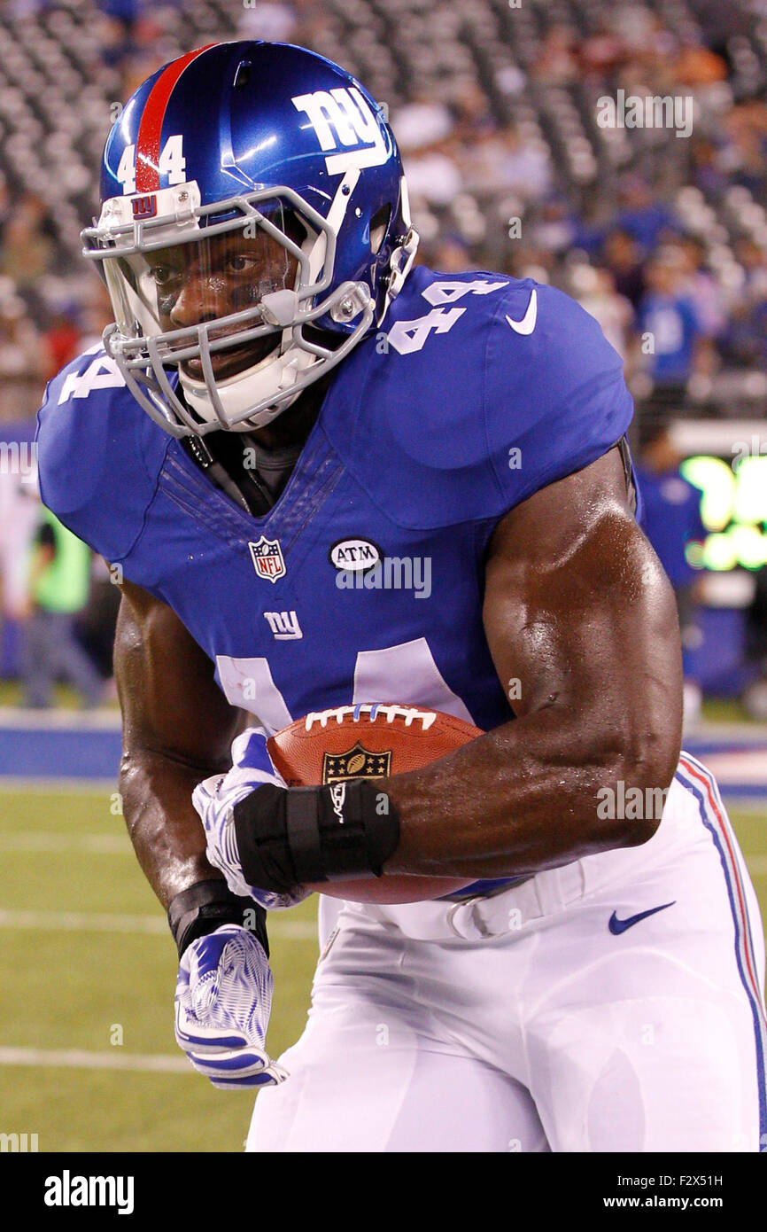 East Rutherford, New Jersey, USA. 24th September, 2015. New York Giants ...