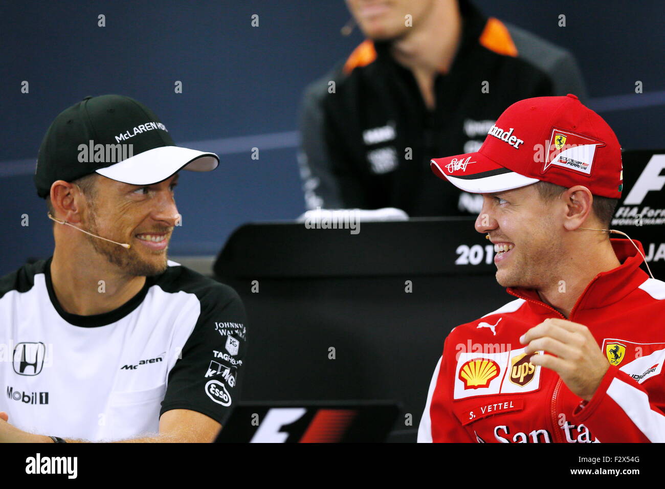 Sebastian vettel jenson button hi-res stock photography and images - Alamy