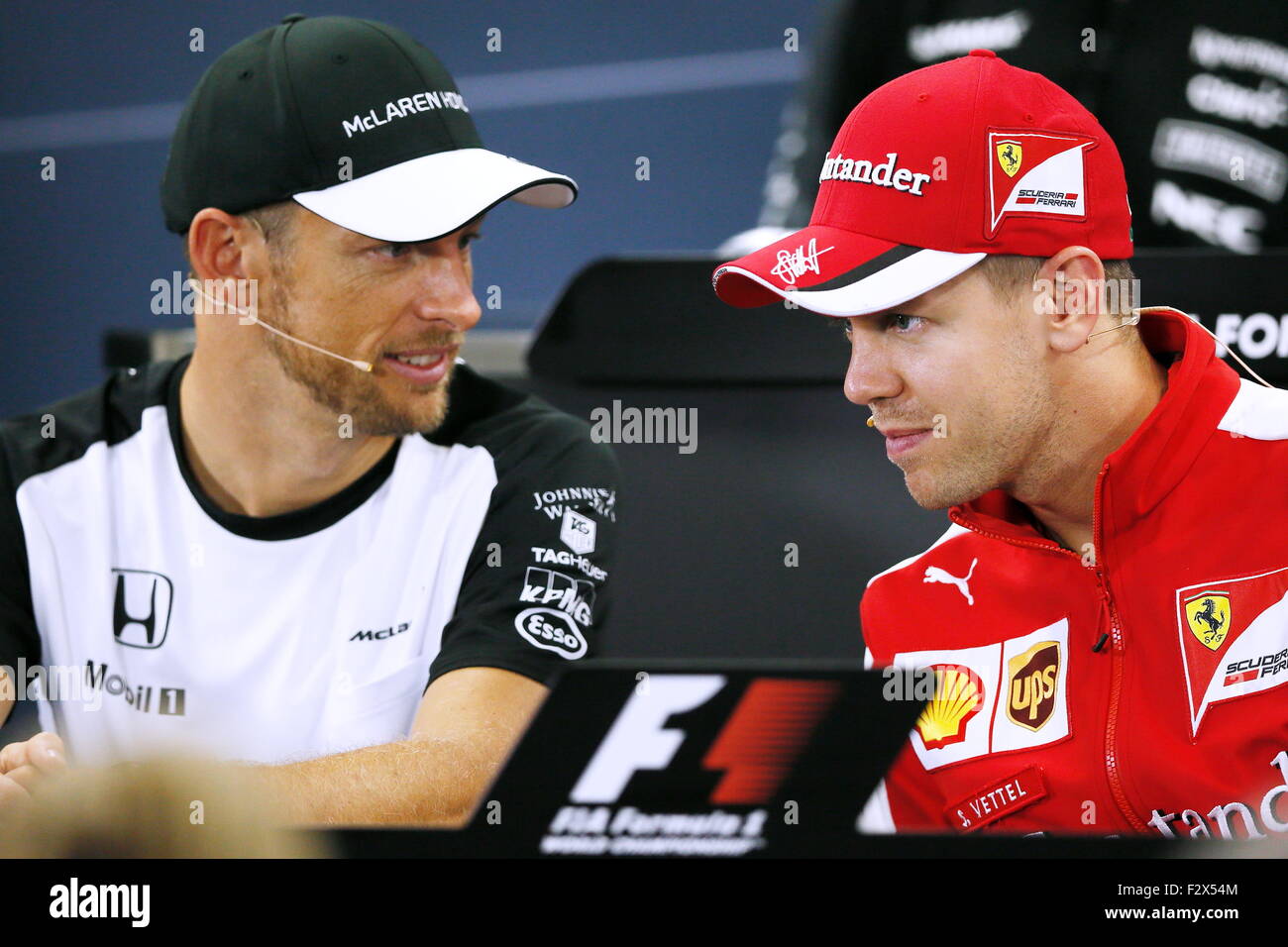 Sebastian vettel jenson button hi-res stock photography and images - Alamy