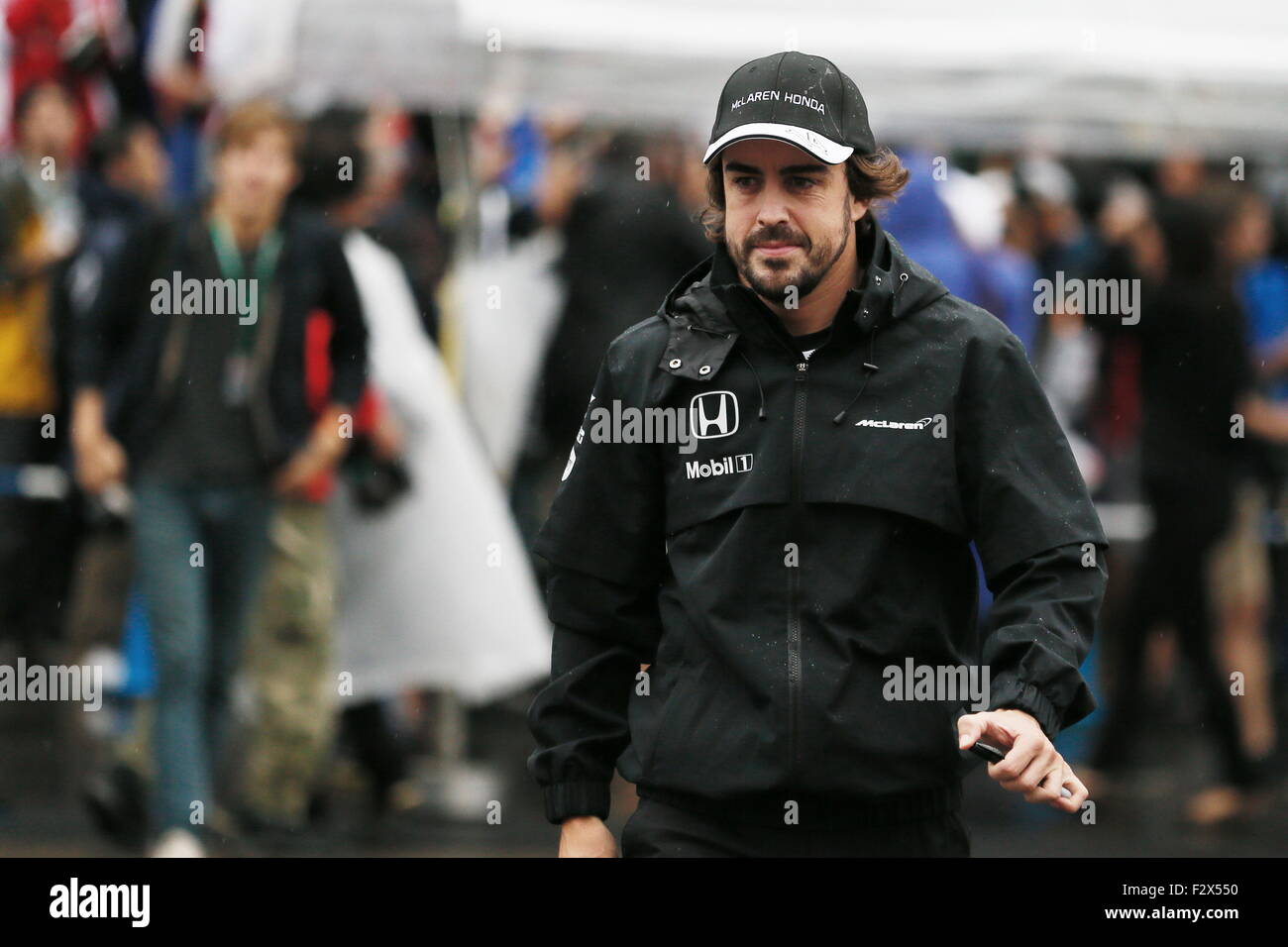Formula one motor racing japanese grand prix practice hi-res stock ...