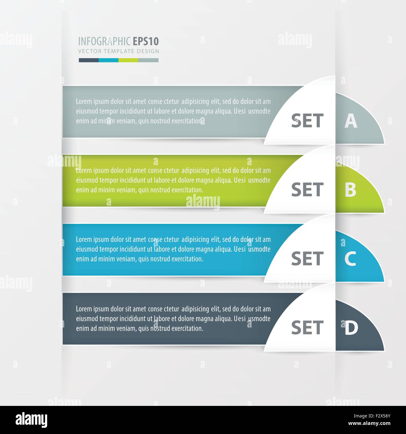 Semicircle layout Stock Vector Images - Alamy