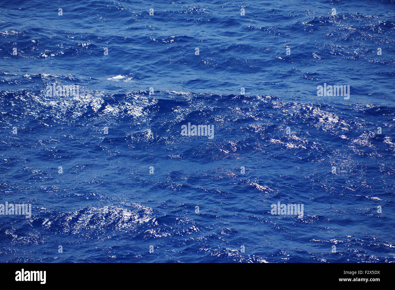 Blue Sea Water Stock Photo - Alamy