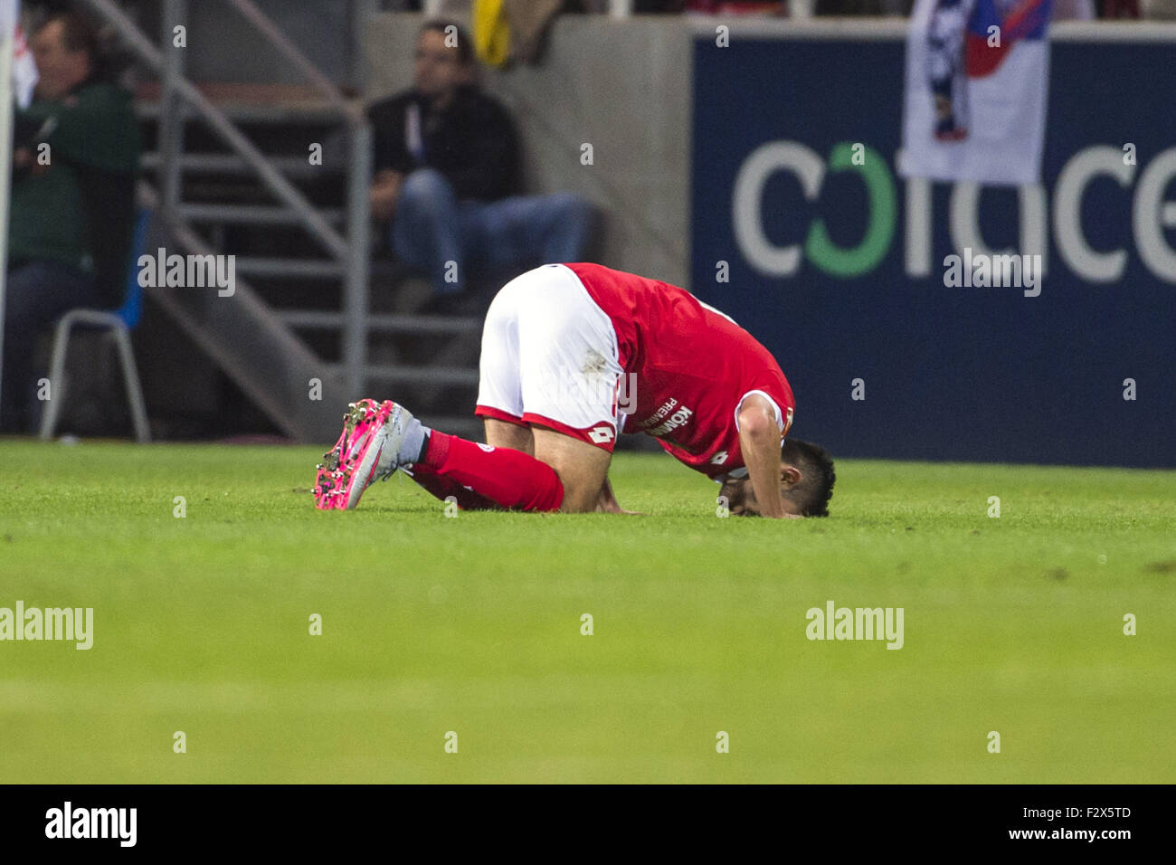 Mainz, Germany. 18th Sep, 2015. Yunus Malli (Mainz) Football/Soccer ...